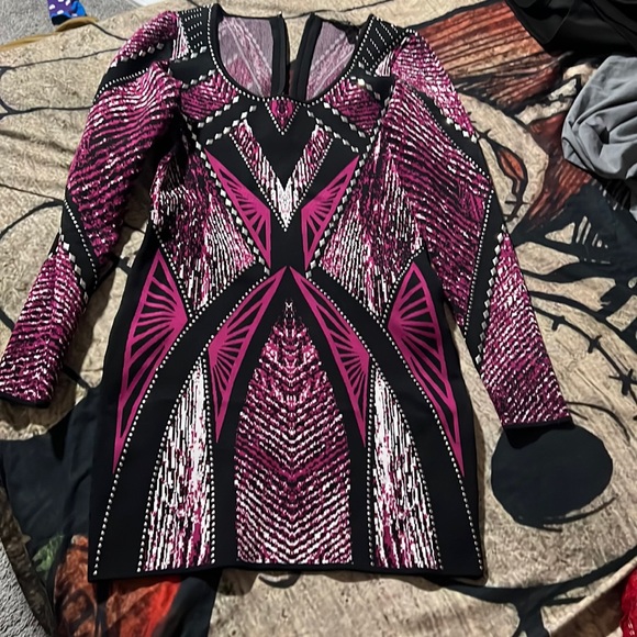 Guess | Dresses | Guess Mirage Jacquard Feather Dress | Poshmark